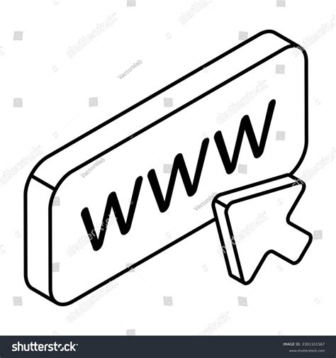 linear design icon web browser stock vector royalty free