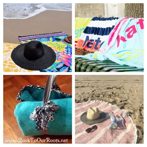 16 Cute Customized Beach Towel Diys A Cultivated Nest