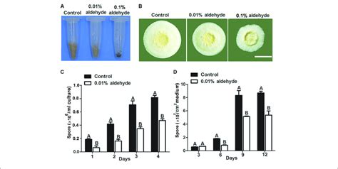 Effect Of Aldehyde On Conidiation Under Normal Condition A Download Scientific Diagram