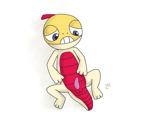 Rule 34 Color Front View Male Male Only Nudity Penis Pokemon Scraggy