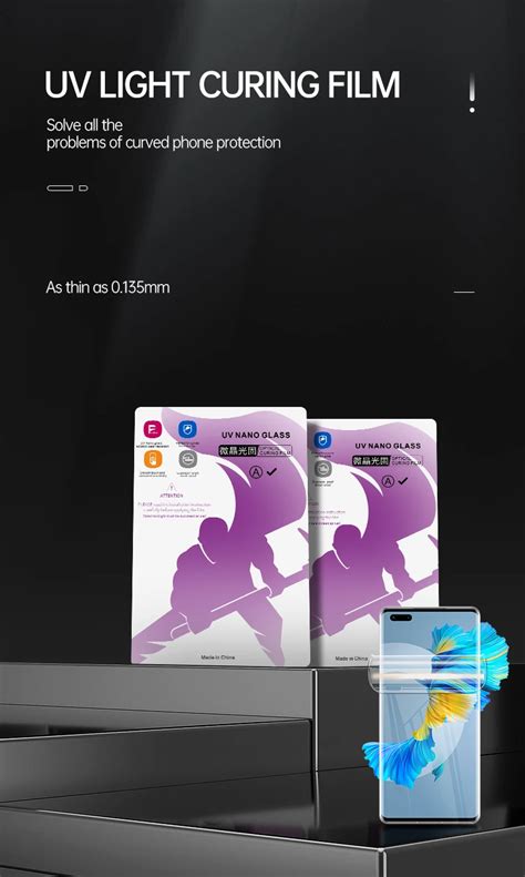 Factory Price Screen Hydrogel Film Uv Hydrogel Flexible Film Uv Screen Protector Buy Uv Screen