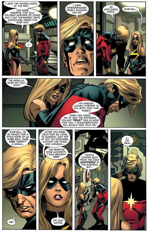 Captain Marvel Vs Ms Marvel From Captain Marve Tumbex