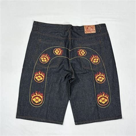 Evisu Jeans Grunge Mall Goth Streetwear Hip Hop Depop