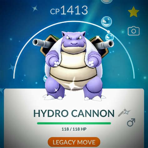 Blastoise Hydro Pump Level