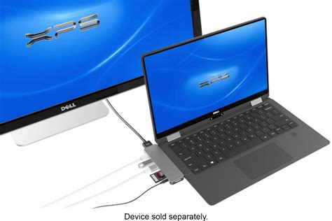 Customer Reviews Hyper 7 Port Universal USB C Hub USB C Docking Station For Laptops Silver