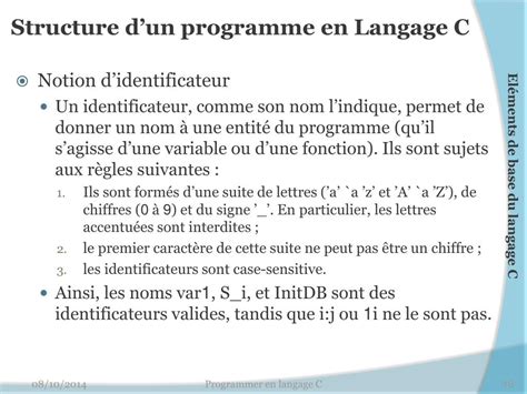ppt programmer en langage c powerpoint presentation free download