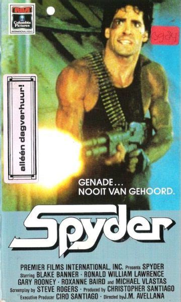Spyder 1988 Starring Blake Bahner On Dvd Dvd Lady Classics On Dvd