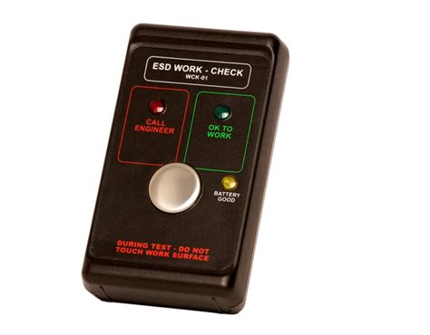 Esd Work Check Wrist Strap Testers At Bondline