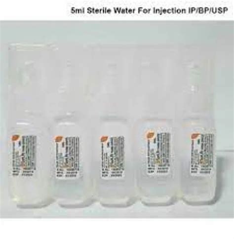 Sterile Water For Injection 5ml At ₹ 1 Piece Housing Board Colony
