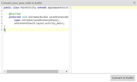 Kotlin To Java Converter Android Studio Thinkingdads