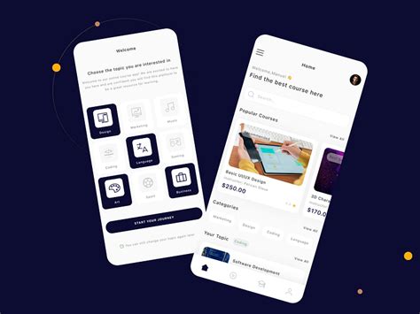 Online Course Mobile App Design By I Can Infotech On Dribbble