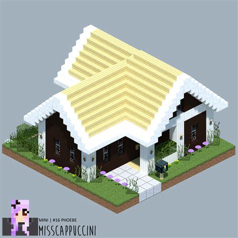 Minecraft Hardened Clay House