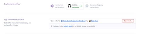 GitHub Nickknz RecipeApp Frontend