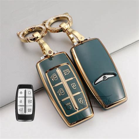 스마트키키링키홀더tpu 키 케이스 커버 현대 Gv70 Gv80 Gv90 티몬