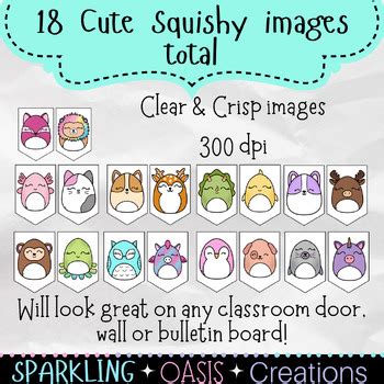 Squishy Welcome Banner Bulletin Board Door Decoration Tpt