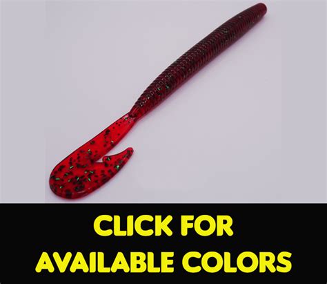 Big Dangler Baits — 7 Assault Speed Worm 6pk Select Your Color