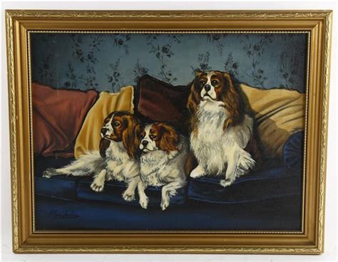 King Charles 3 King Charles Spaniels Mutualart