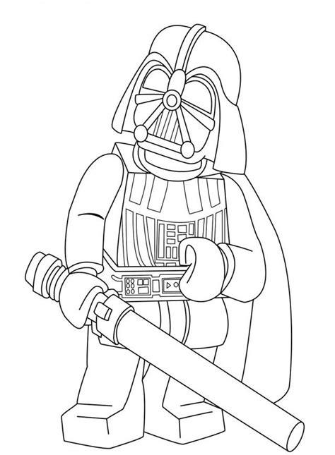 Darth Vader Coloring Pages To Print Coloring Home