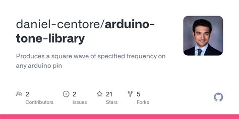 Github Daniel Centorearduino Tone Library Produces A Square Wave Of
