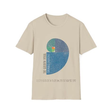 Fibonacci Sequence T Shirt Golden Ratio Sacred Geometry Tee Etsy