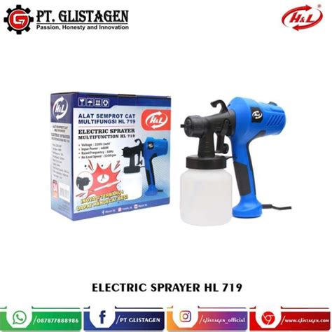 Promo Spray Gun Elektrik Alat Semprot Listrik Cat Minyak Multifungsi Hl Diskon Di