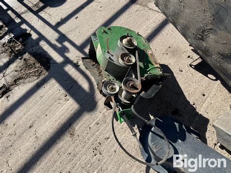 John Deere Grass Bagger Attachment Bigiron Auctions