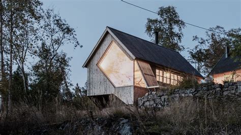 Rever And Drage Complements Rustic Bolthole In Norway With A Timber Holiday Cabin