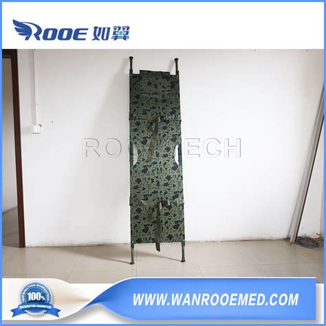 Simple First Aid Aluminum Alloy 2 4 Foldable Camouflage Army Style
