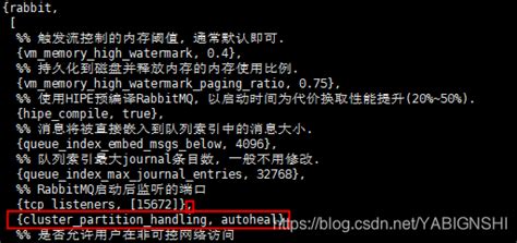 Mnesia Reports That This Rabbitmq Cluster Has Experienced A Network Partition Csdn博客