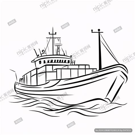 Ai创作图鱼线标海船 线条大船 线条船舶 红船线描 手绘货轮 线条船 一大红船线描 手绘轮船 货轮手绘 手绘船舶 线描红船 红船线稿 扬帆远航线描 扬帆远航线稿 简笔画船 昵图网