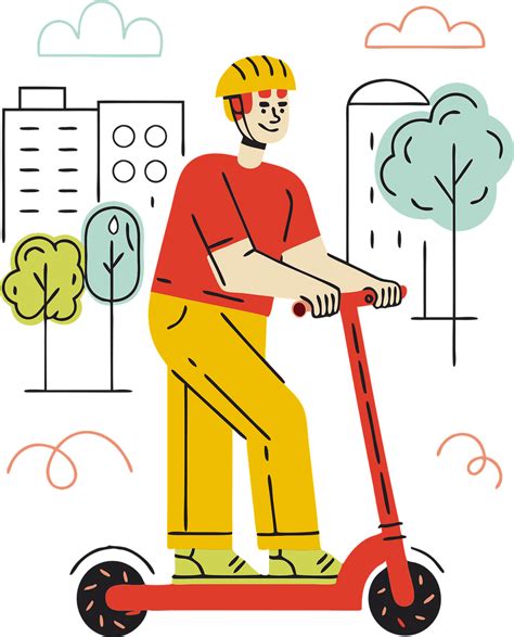 Ai 생성 전기 스쿠터 킥 도시 Pixabay의 무료 벡터 그래픽