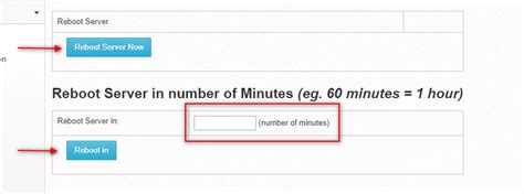How To Reboot The Server Via Cwp Plothost