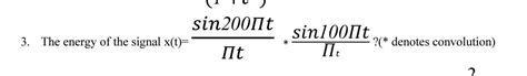 3 The Energy Of The Signal