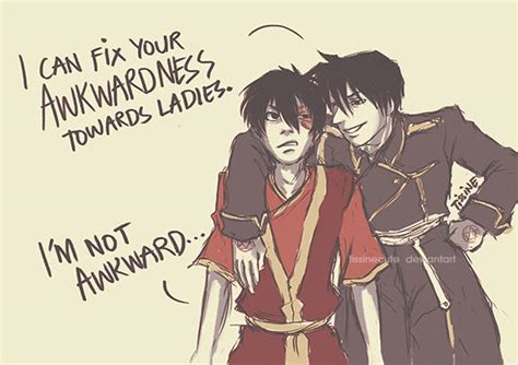 Awkward Roy Mustang X Zuko By Tissine On Deviantart