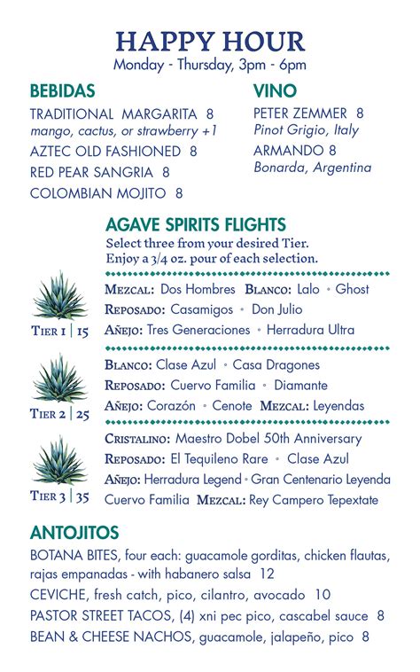 Happy Hour — La Fonda On Main
