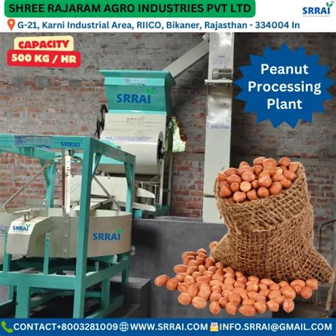 Mini Peanut Processing Plant At ₹ 250000 Groundnut Decorticator