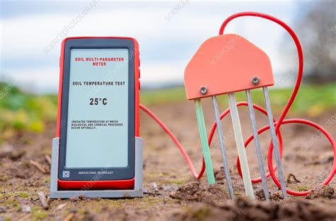 Soil Temperature Soil Test Stock Image F0441609 Science Photo