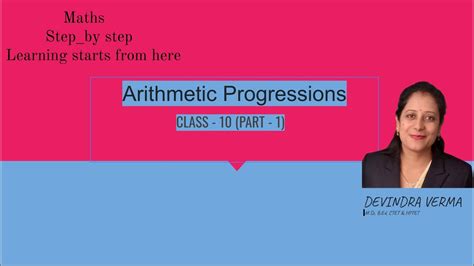 Class 10 Maths Chapter 5 Arithmetic Progressions Part 1 New Ncert Ex 5 1