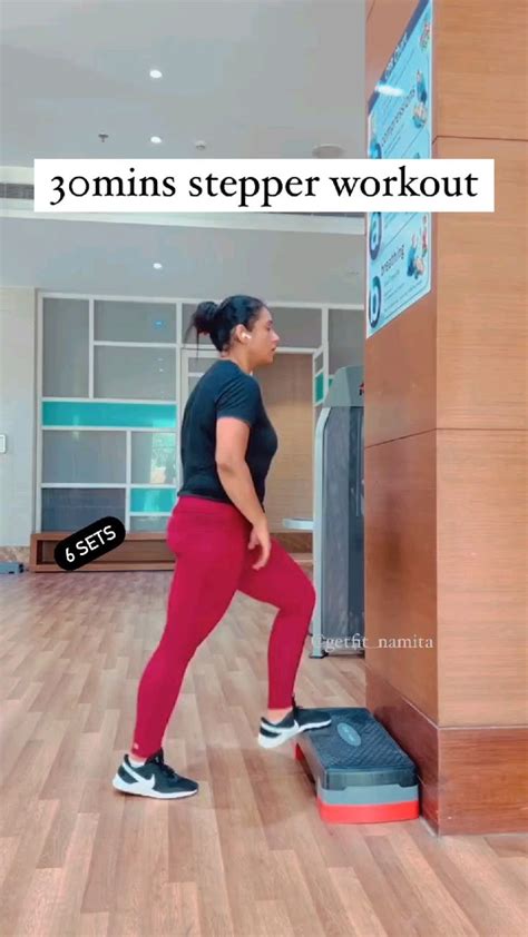 Stepper Workout Excercise Step Ejercicios Ejercicios De Entrenamiento Rutinas De Ejercicio