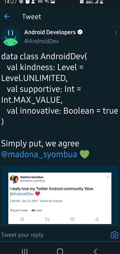 Madona S Wambua On Linkedin Android Androiddev Androidengineer