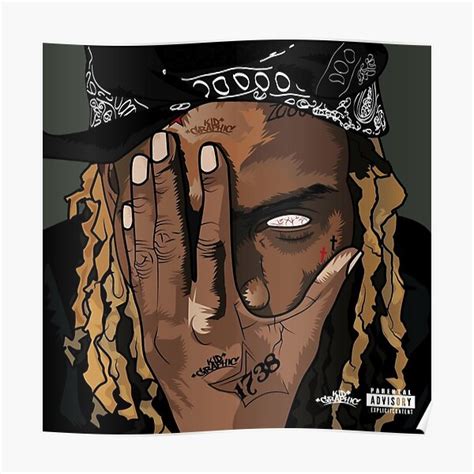 Fetty Wap Fan Art Poster By Isaacstein Redbubble