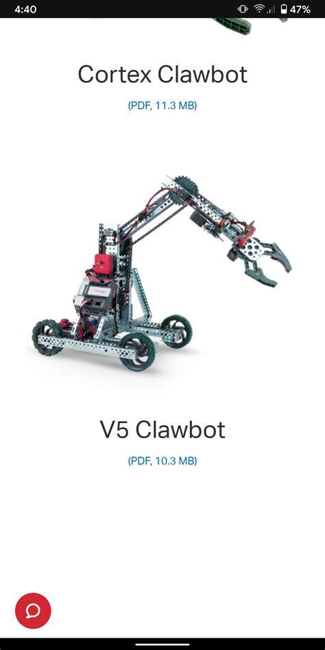 Where Are Hero Bot Builds On Vex Website Website Forum Support Vex Forum