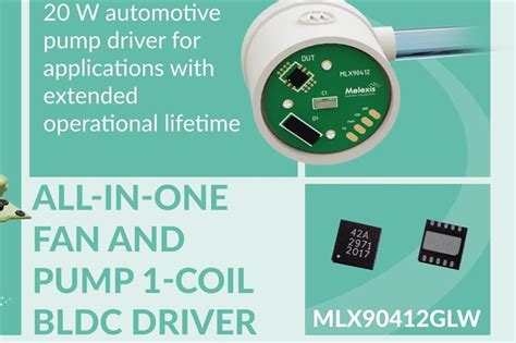 Melexis Unveils Pumpfan Driver Ics
