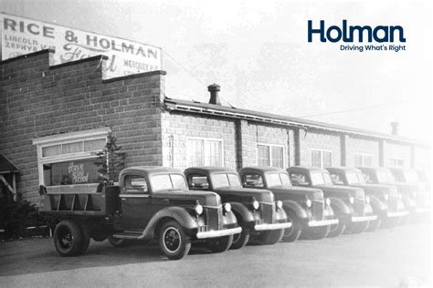 Holman Celebrates 100 Years Of ‘driving Whats Right