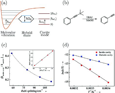 A Schematic Picture Of Strong Coupling Between A Molecular Vibration Download Scientific