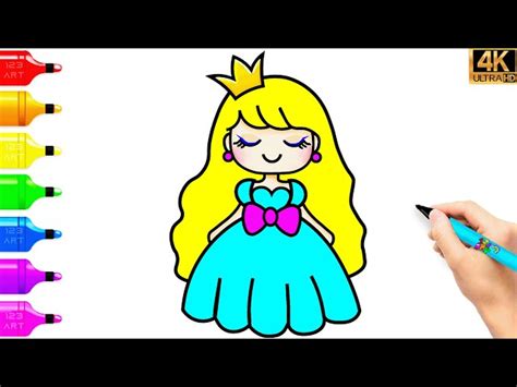 Dibujos De Princesas De Disney Fáciles De Hacer Dibujo Fácil De