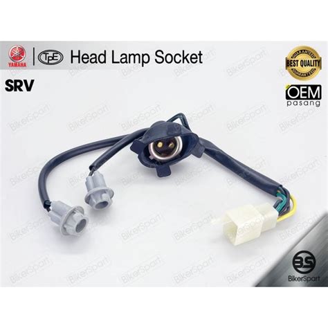 Yamaha Srv Head Lamp Socket Head Light Socket Soket Lampu Depan Good Quality Lazada