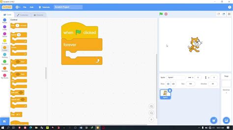 07 Learning Scratch Move Sprite Towards The Mouse Pointer Youtube