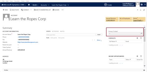Microsoft Dynamics Crm 2013 Learn The Ropes Quick View Forms In Crm 2013 Or How To Place