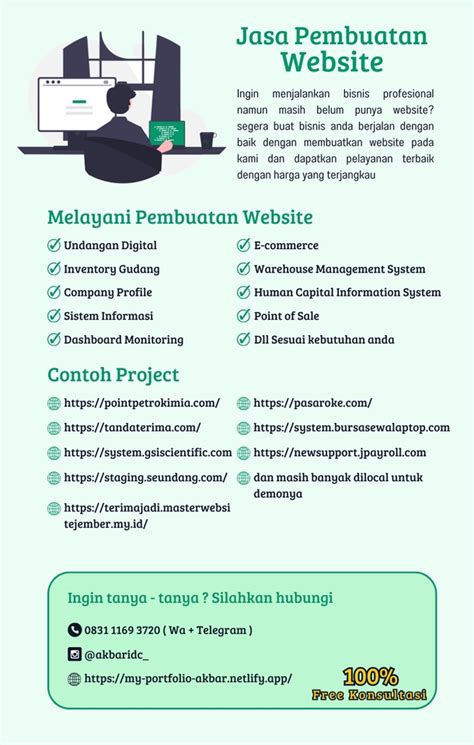 jasa bug fixing dan pembuatan aplikasi berbasis website